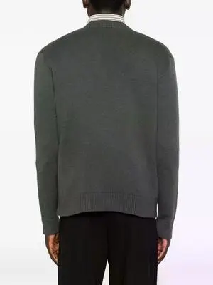 THE ROW Button V-neck Cardigan