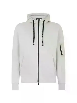 Herno Zip-up Hoodie - White