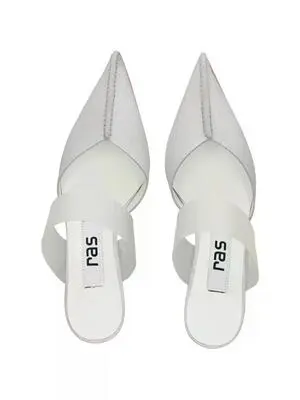RAS Square Toe Leather Mules