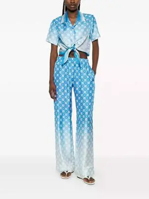Casablanca Gradient Pattern Trousers