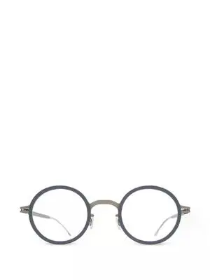 Mykita Clover Round Frame Glasses - Blue