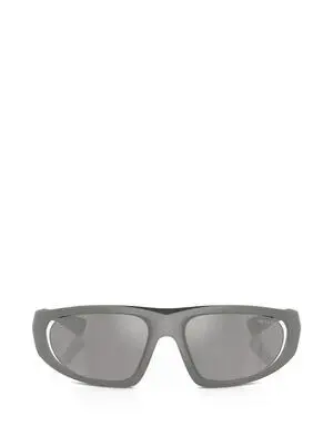Prada Oval-frame Sunglasses - Grey
