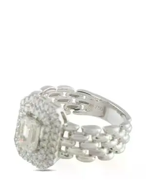 LB EXCLUSIVE 18k White Gold Diamond Ring