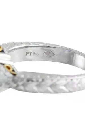 LB EXCLUSIVE 18k Yellow Gold Diamond And Tanzanite Ring