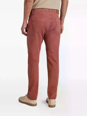 SLOWEAR Slim Fit Five-pocket Trousers - Red