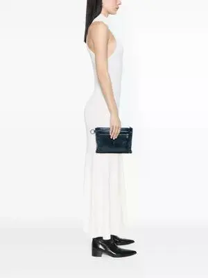 Balenciaga 2015 Lambskin Motocross Classic Clip S Clutch Bag