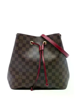 LOUIS VUITTON Damier Ebene Neonoe Mm Bucket Bag - Brown