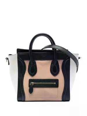 Celine Luggage Tote Satchel - Brown