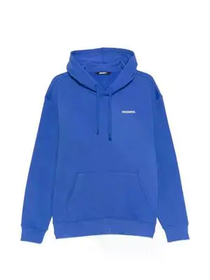 Rossignol Logo-print Drawstring Hoodie - Blue