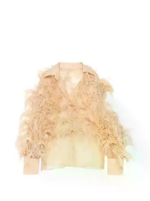 ISABEL SANCHIS Embellished Shirt - Neutrals
