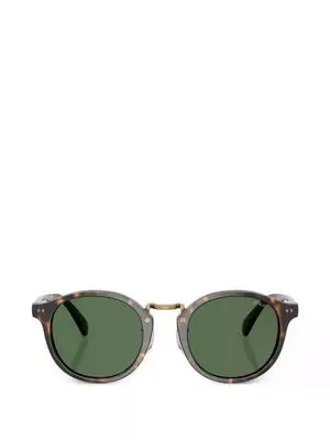 POLO RALPH LAUREN EYEWEAR Round Frame Sunglasses - Brown