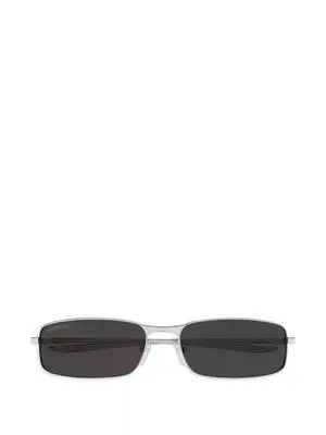 Balenciaga Tone Rectangle Sunglasses - Silver