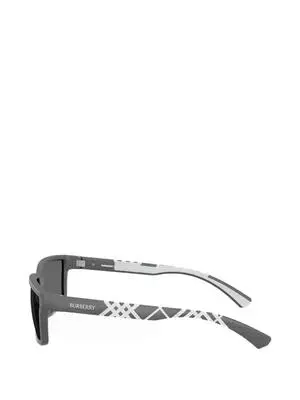 Burberry Matte Square Frame Sunglasses