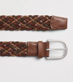 Paul Smith Leather Braided Belt