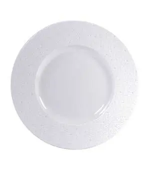 Bernardaud Ecume Service Plate - White