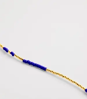 Anni Lu Gold-plated Beaded Asym Bracelet