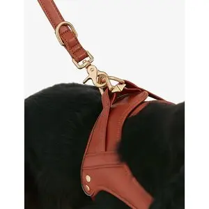 CAFIDE Jala Vegan-leather Dog Leash - Brown