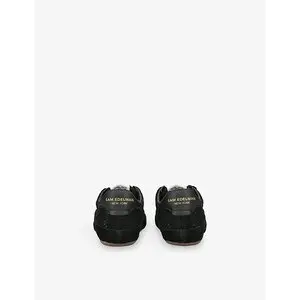 Sam Edelman Tobi Suede And Mesh Trainers - Black