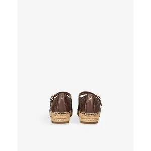 Sam Edelman Mackie Raffia Ballet Flats - Brown