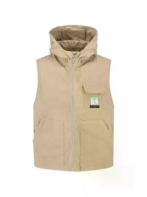 ROY ROGER'S Engineered Garments Zip-up Hooded Gilet