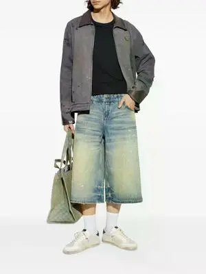 MISBHV Distressed Collared Jacket