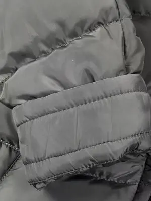 Prada 2010s Hooded Down Jacket With Logo Plate