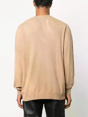 Costume National Embroidered Logo Knit Jumper
