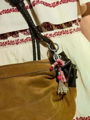 Isabel Marant Étoile Beaded-embellishment Keyring