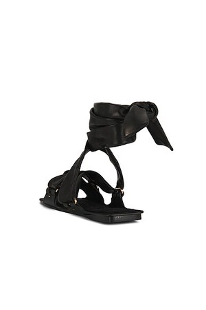 Khaite Boden Tie Flat Sandals