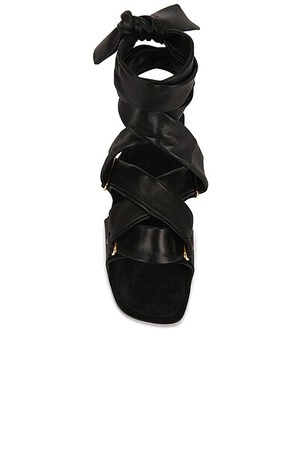 Khaite Boden Tie Flat Sandals