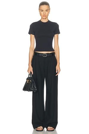 EAVES Bonnie High Neck Baby Tee