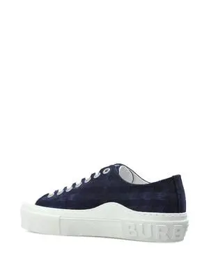 Burberry Platform Sneakers - Blue