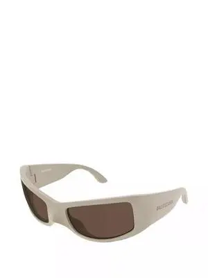 Balenciaga Geometric Frame Sunglasses