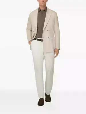 Boggi Milano Double-breasted Patch-pockets Blazer