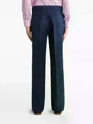 Etro Paisley Jacquard Tailored Trousers