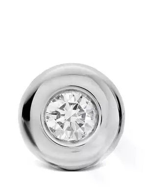 David Yurman Bezel Set Diamond Stud Earrings