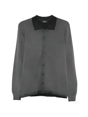 AROVESCIO Buttoned Long-sleeved Shirt - Grey