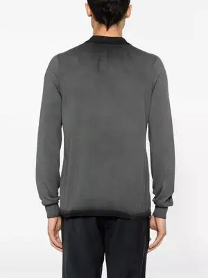 AROVESCIO Buttoned Long-sleeved Shirt - Grey