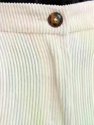 BENETTON Corduroy Wide Leg Trousers