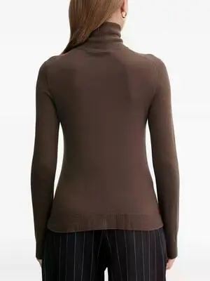 BENETTON Roll Neck Knitted Top