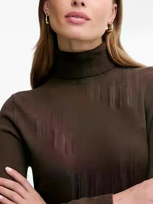BENETTON Roll Neck Knitted Top