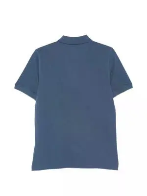 K-WAY Vinnie Logo Piqué Polo Shirt - Blue