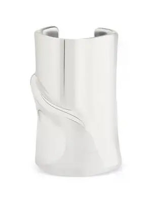 COURREGES Melting Effect Cuff Bracelet - Silver