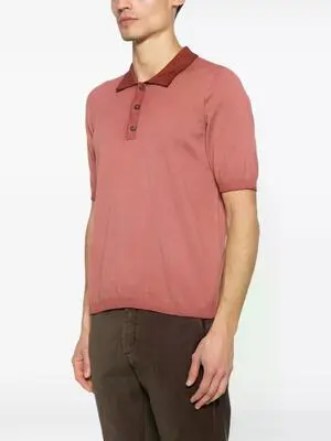 AROVESCIO Buttoned Polo Shirt - Red