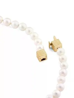 IVI Kelly Pearl And 18k Yellow Necklace