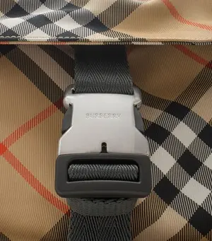 Burberry Check Print Backpack