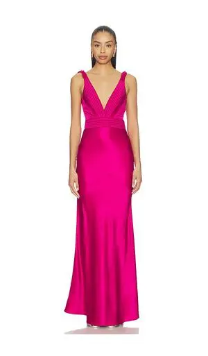 ZHIVAGO Zhivago Beloved Gown Fuchsia