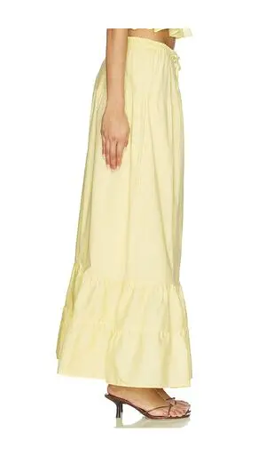 Peixoto Riley Maxi Skirt - Yellow