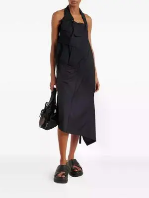 Junya Watanabe Pockets Asymmetric Dress