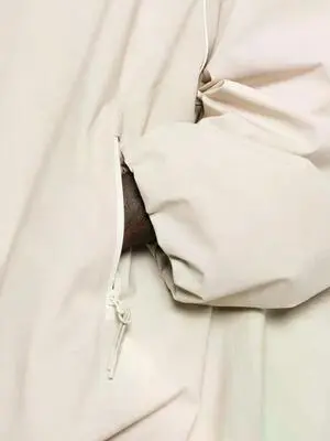 Lacoste Hooded Zip-up Jacket With Piped Trim